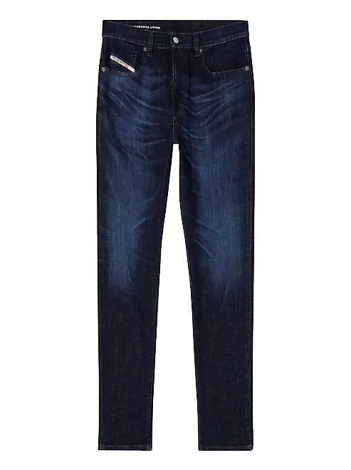 Diesel D-strukt 0adbl Slim-leg Denim Jeans - 01