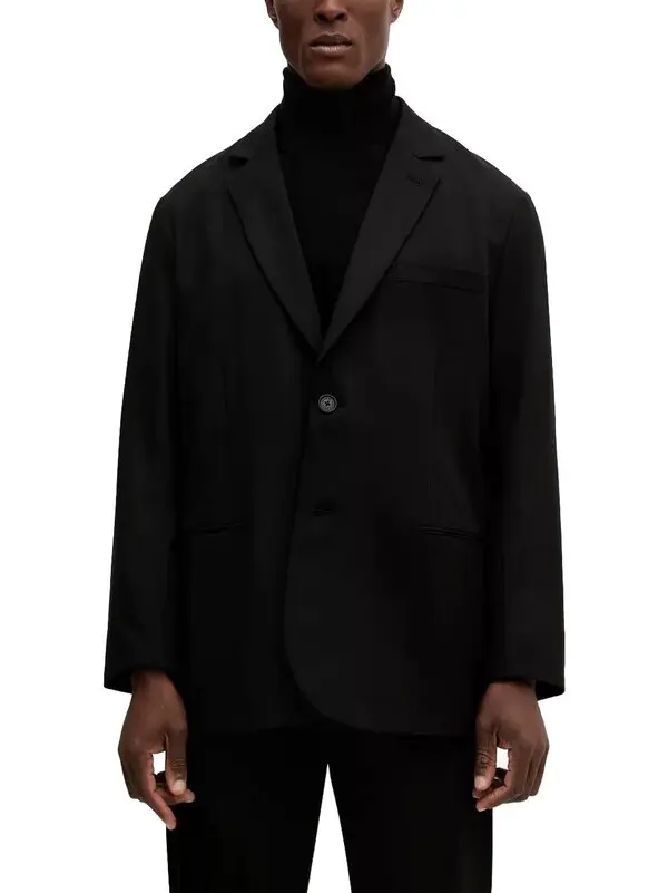 Armani Exchange Single-breasted Blazer - Black