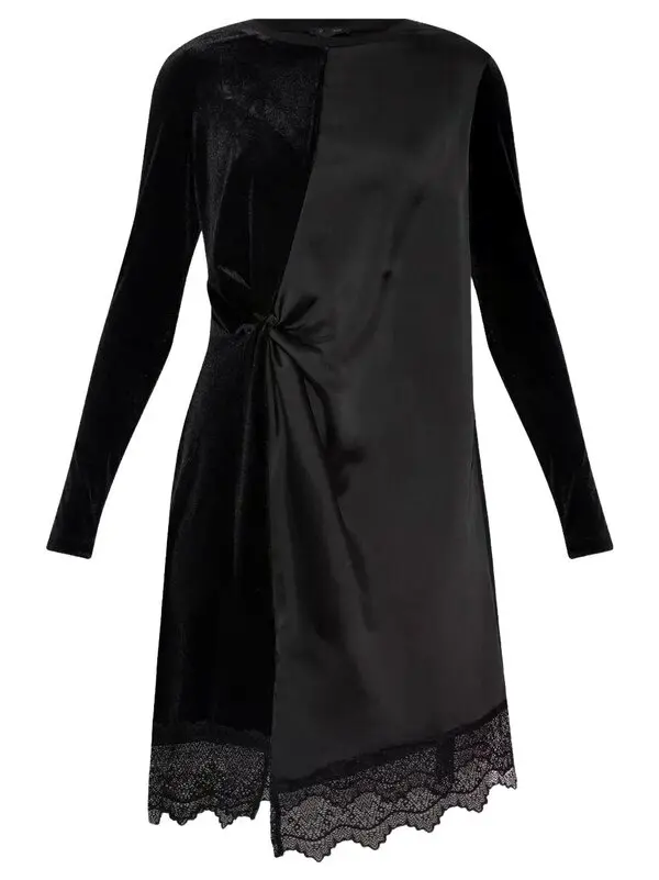 ALLSAINTS Lana Lace Knot Dress - Black