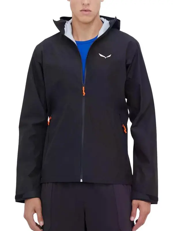 SALEWA Zip Hooded Jacket - Black