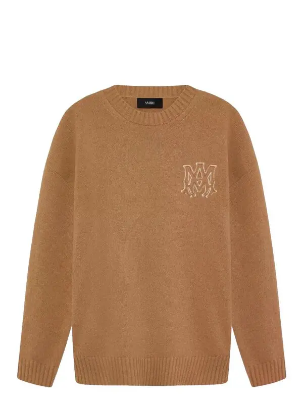 Amiri Appliqué Knitwear - Brown
