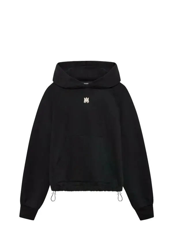 Amiri Hooded Cotton Sweatshirt - Black