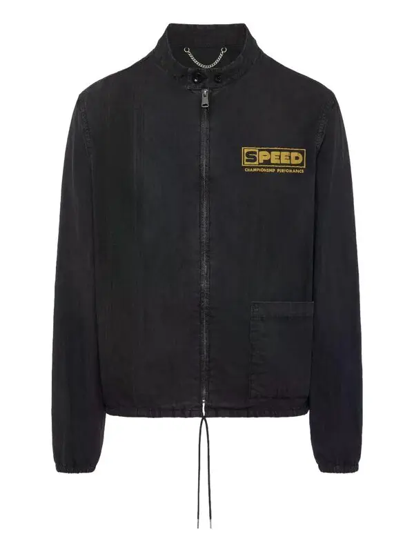 MAISON MARGIELA Zip-up Jacket - Black
