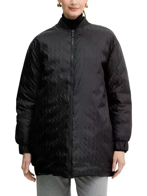 Armani Exchange Patterned Jacket - Black
