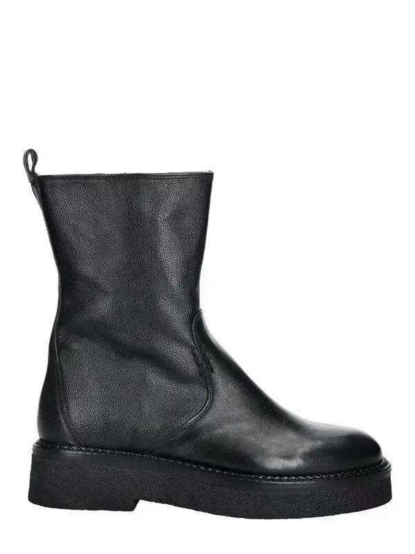 BILLI BI Zip-up Ankle Boots - Black