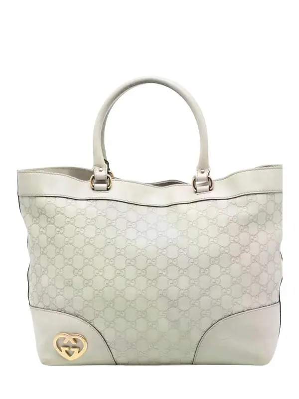 Gucci 2016-2026 Ssima Lovely Tote Bag - White