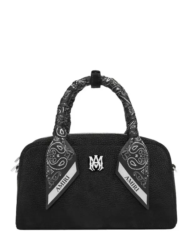 Amiri Logo-plaque Tote Bag - Black