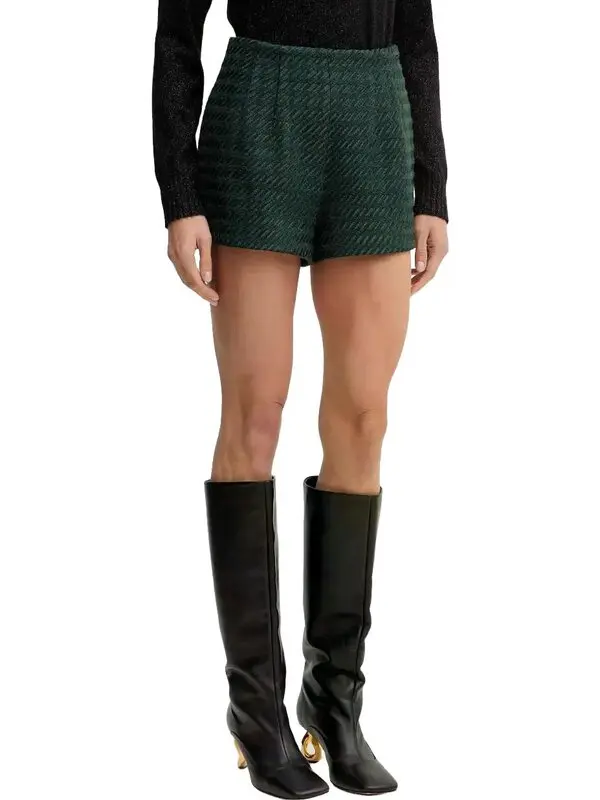 Armani Exchange Herringbone Shorts - Green