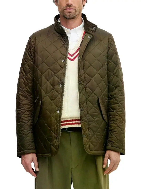 Barbour Quilted Chelsea Flyweight Jacket - Brown