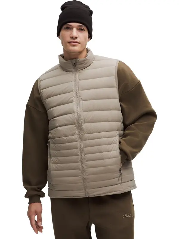 Lululemon Navigation Down Vest - Warm Ash Grey