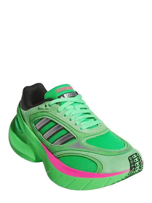 Adidas Adizero Goukana Shoes - Solar Lime / Screaming Green / Core Black