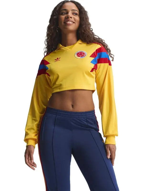 Adidas Colombia Reconstructed Bringback Jersey - Bold Gold
