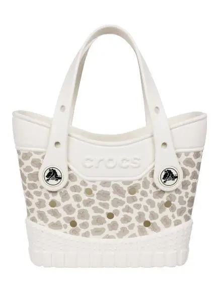 CROCS Micro Classic Cheetah Tote - Ivory