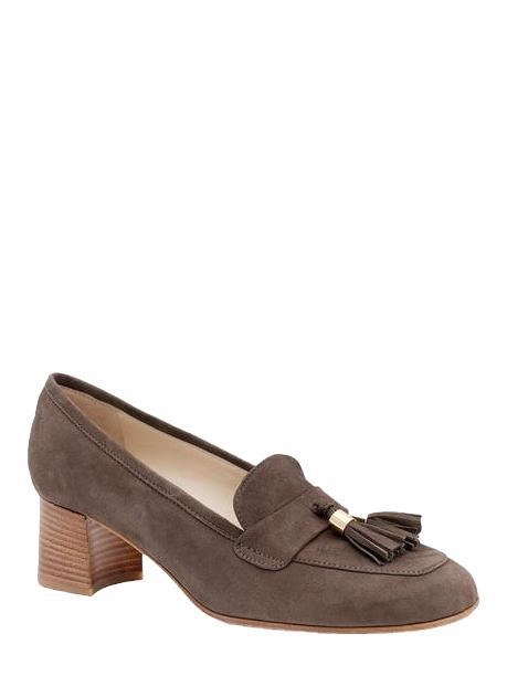 AMALFI BY RANGONI Balcanico Tassel Pumps - Java Suede