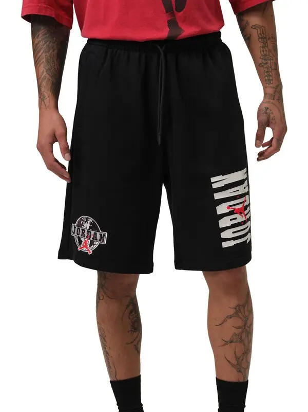 JORDAN Brooklyn Fleece Shorts - Black