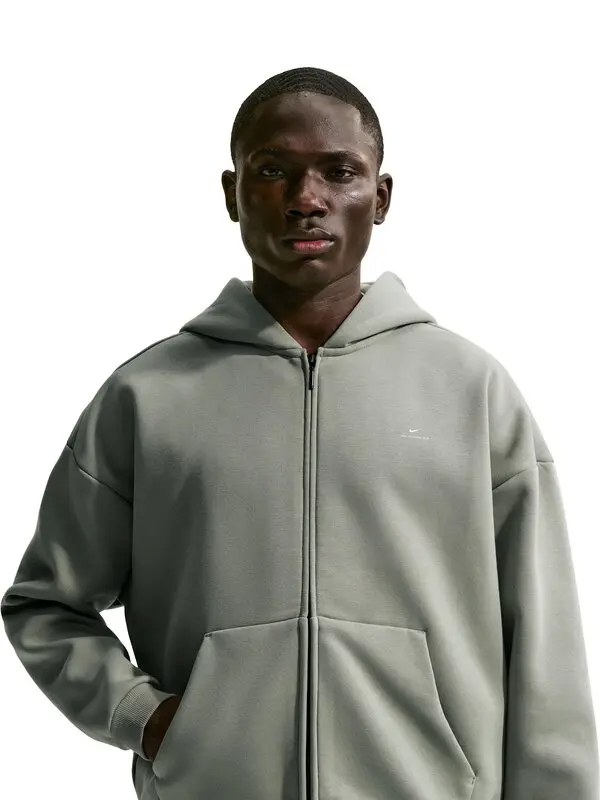 Nike Standard Issue Therma-fit Full-zip Basketball Hoodie - Grey