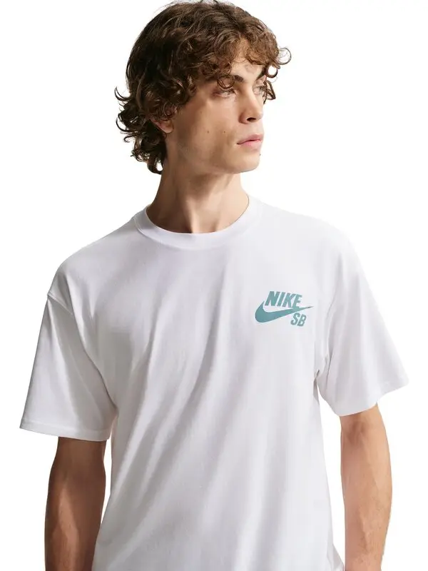 Nike Sb Logo Skate T-shirt - White