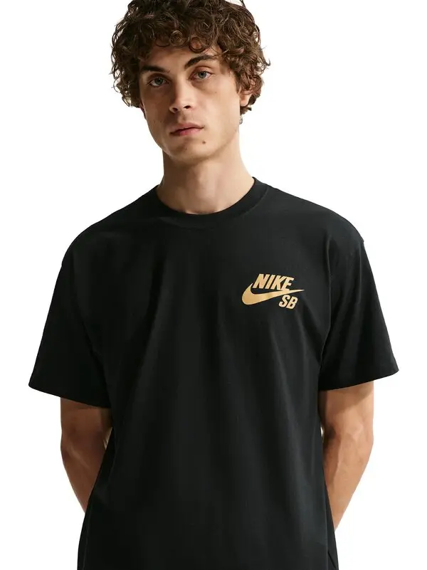 Nike Sb Logo Skate T-shirt - Black