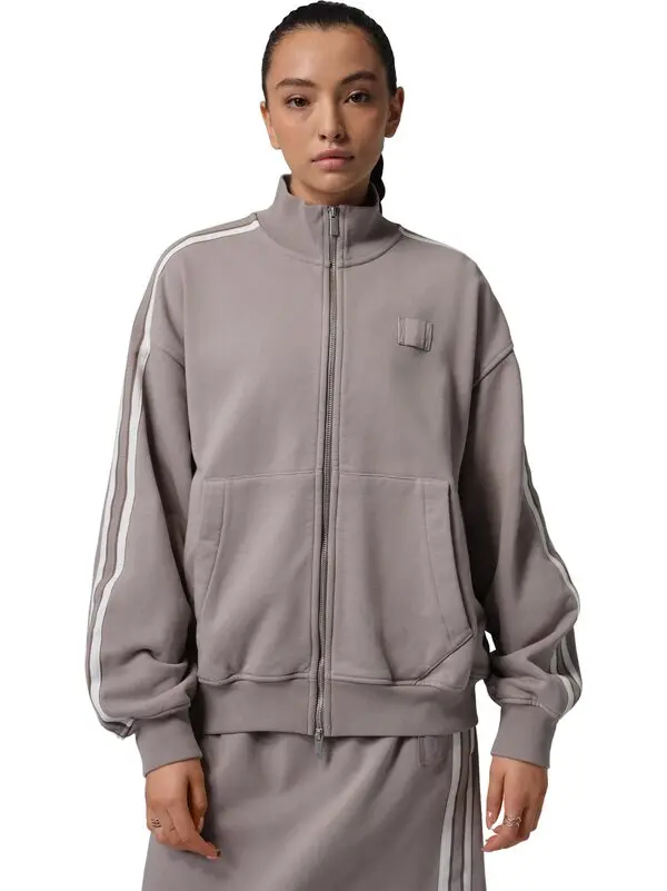 JORDAN Flight Fleece French Terry Full-zip Jacket - Grey