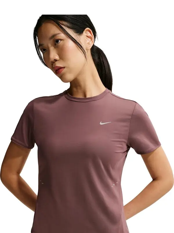 Nike Swift Dri-fit Short-sleeve Running Top - Purple
