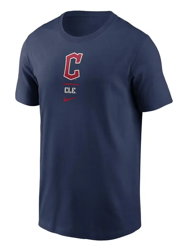 Nike Cleveland Guardians City Connect 2-hit Mlb T-shirt - Blue