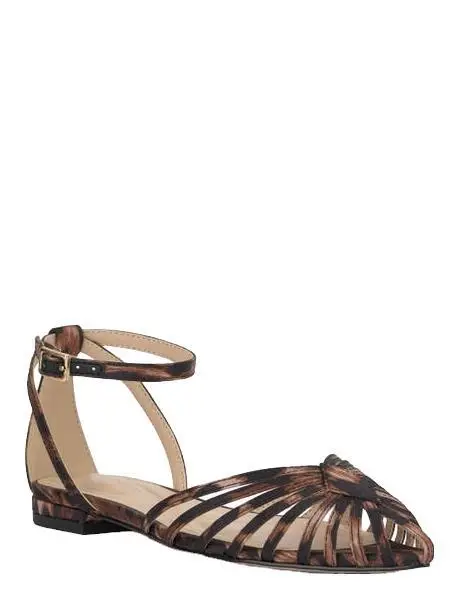 Jessica Simpson Pointed Toe Ankle Strap Sandal - Natural