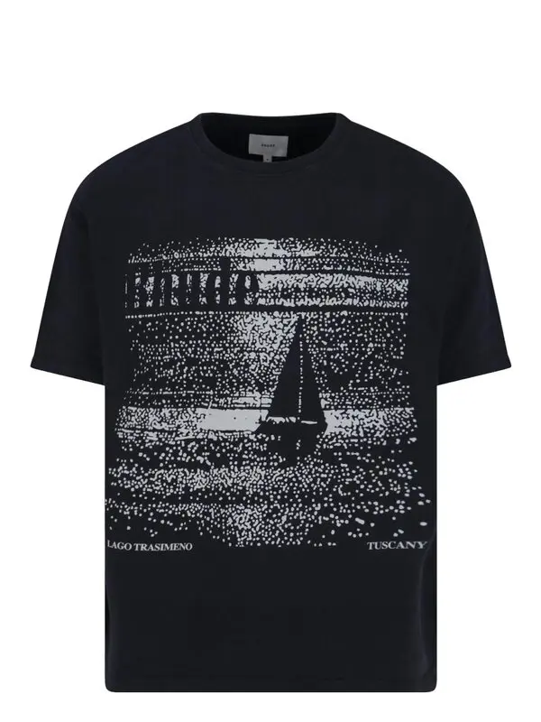 Rhude Lago Trasimeno' T-shirt - Black