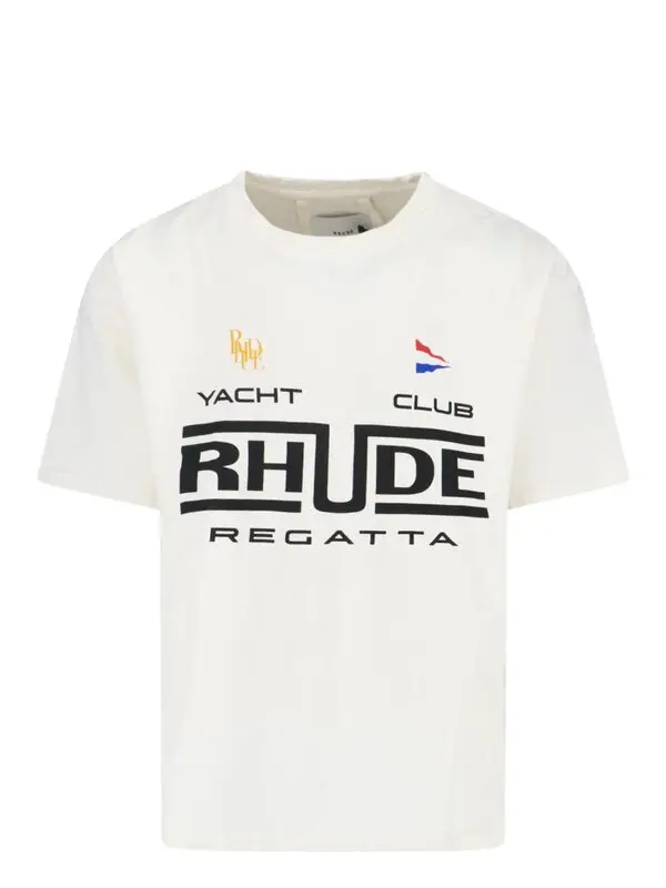 Rhude Regatta' T-shirt - White