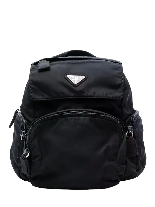 Prada 2000-2013 Mini Tessuto Backpack - Black