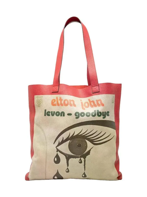 Gucci 2016-2026 Elton John Large Levon Goodbye Tote Bag - Red