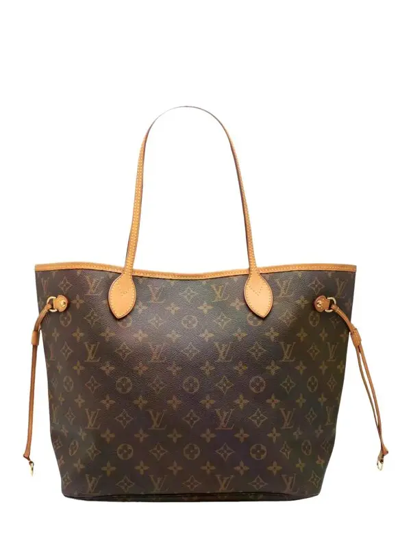 LOUIS VUITTON 2009 Neverfull Mm Tote Bag - Brown