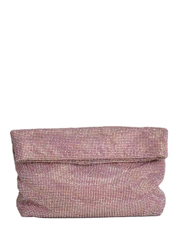 TWENTY FOURHAITCH Embellished Clutch Bag - Pink
