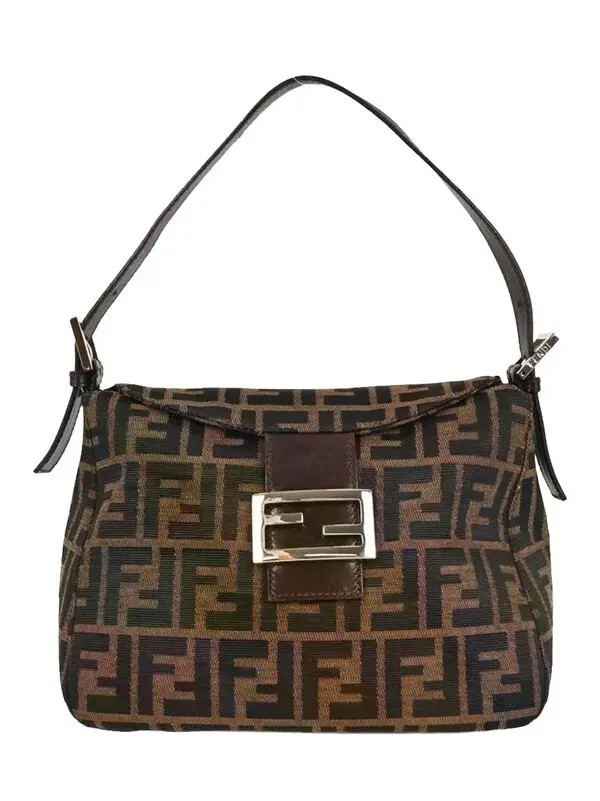 Fendi 2000 Zucca-pattern Shoulder Bag - Brown