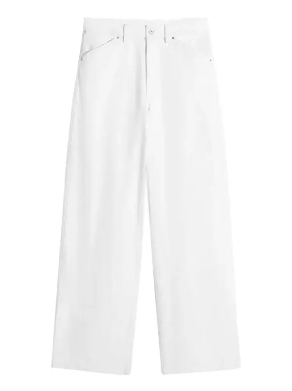 LEMAIRE Wide-leg Jeans - White