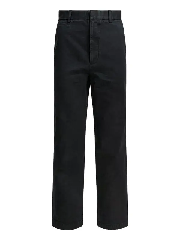 Auralee Button Pocket Trousers - Black