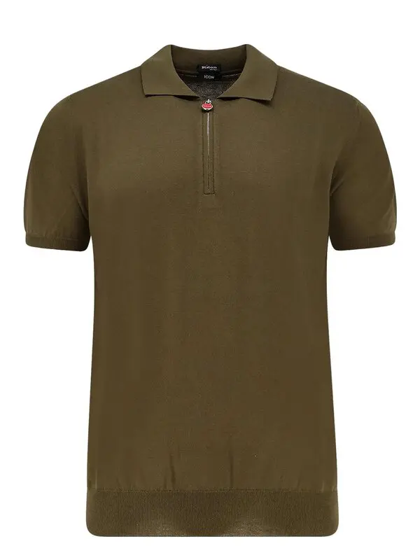 Kiton Cotton Polo Shirt - Green