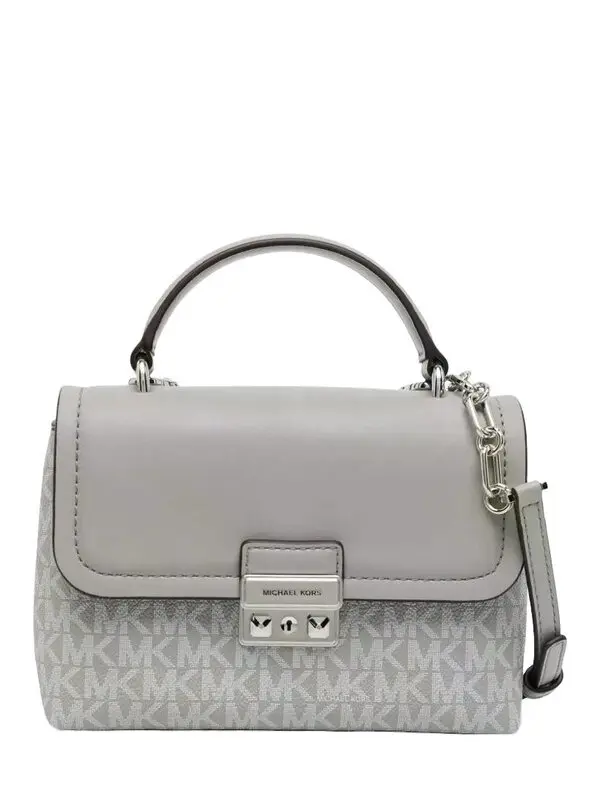 Michael Kors Tribeca Extra-small Signature Logo Satchel - Grey