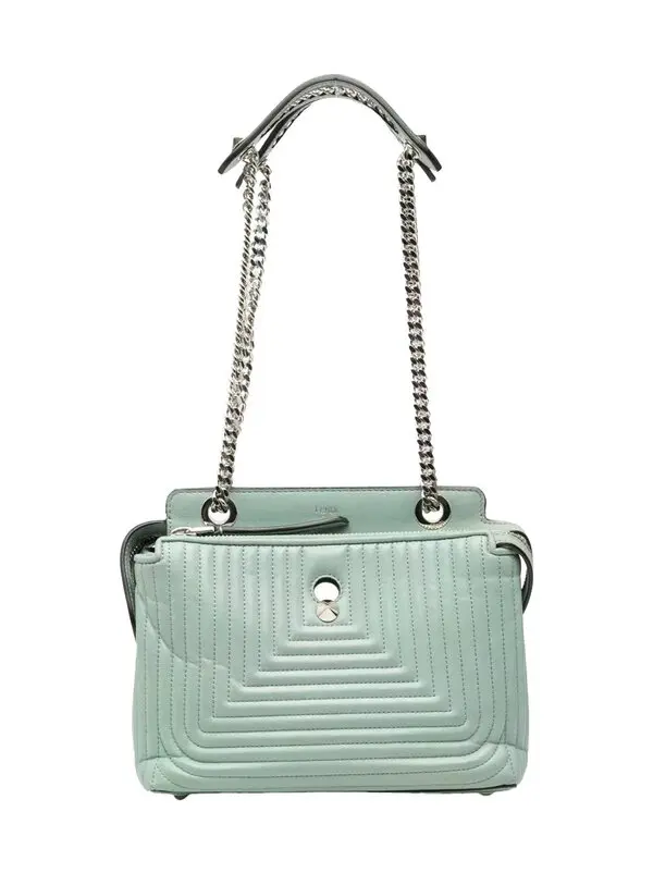 Fendi 2010-2025 Small Dotcom Click Shoulder Bag - Green