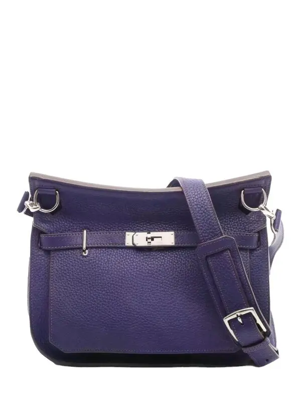 Hermès 2011 Jypsiere 28 Crossbody Bag - Purple
