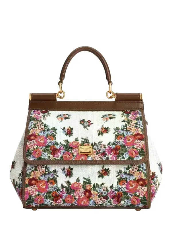 Dolce & Gabbana Floral-print Tote - White