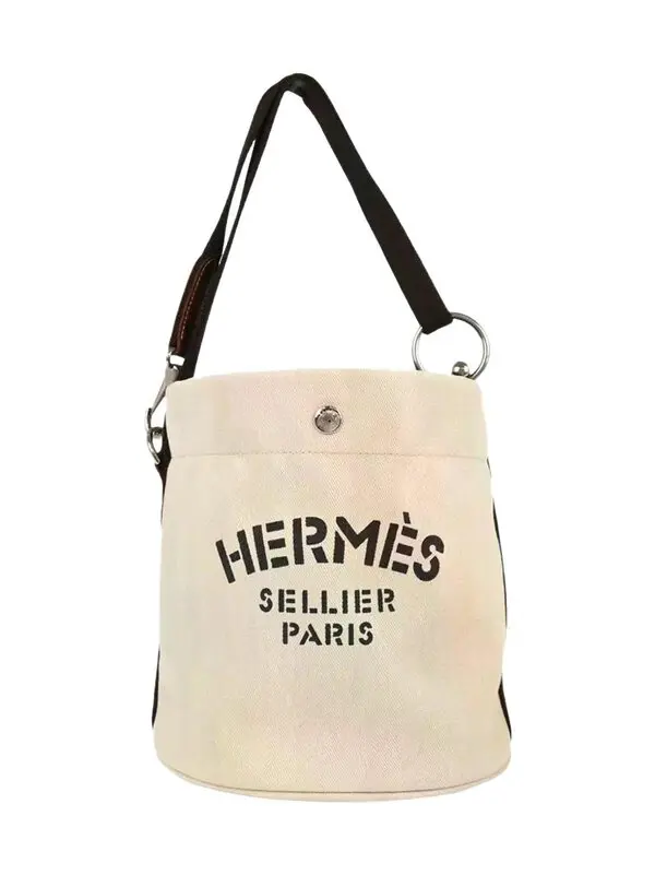 Hermès 2009 Sac De Pansage Bucket Bag - Neutrals