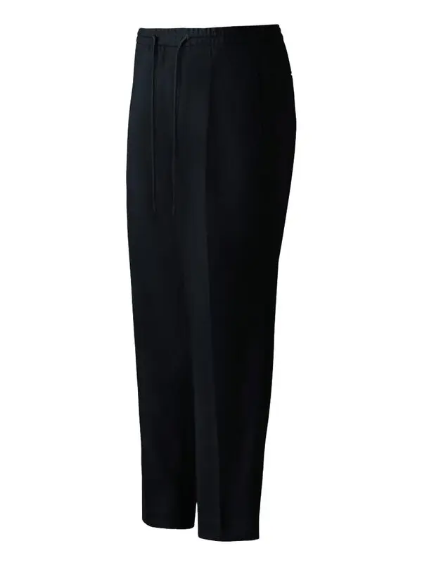 Mackage Martin-z Pleated Wool Trousers - Black