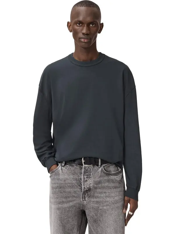 ALLSAINTS Cole Crew Neck Sweatshirt - Black