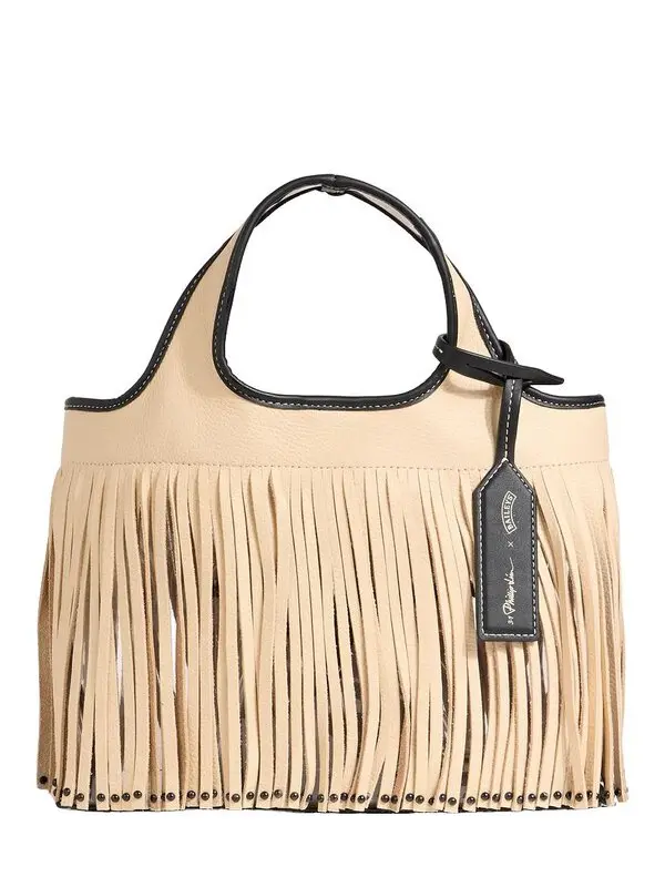 3.1 Phillip Lim Baileys Bead-embellished Fringed Tote - Cream