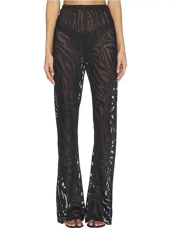 LAMARQUE Becky Straight Leg - Black Zebra