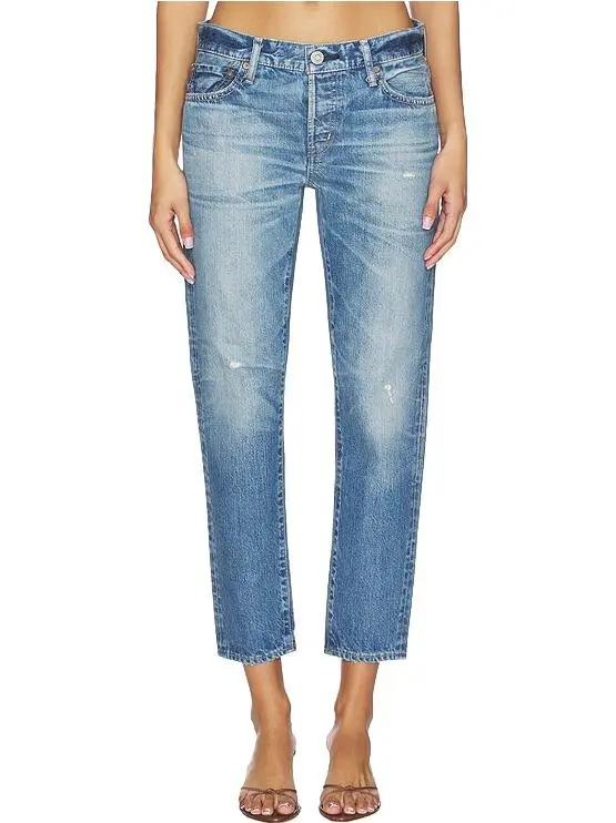 Moussy Vintage Wrentham Tapered Jeans - Blue