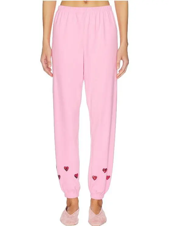 Beach Riot Georgie Sweatpants - Lovely Pink