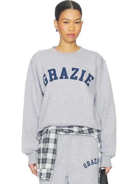 DEPARTURE Grazie Sweatshirt - Grey