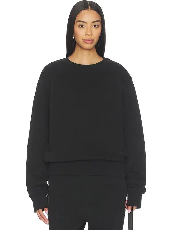 ENTIRE STUDIOS Pod Crewneck Pullover - Black
