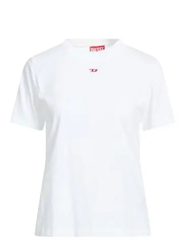 DIESEL® T-shirt With Embroidered Logo - White
